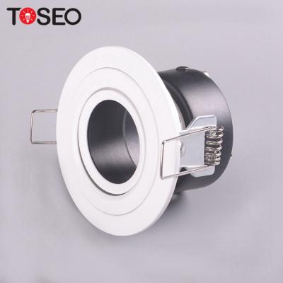 Cina Soffitto Downlights 81xH54mm di alluminio del bagno del giro Gu5.3 bianchi in vendita