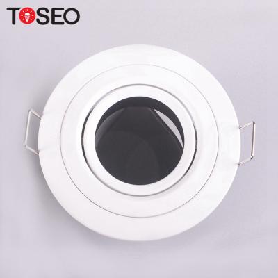 Cina Soffitto Downlights 81xH54mm di alluminio del bagno del giro Gu5.3 bianchi in vendita