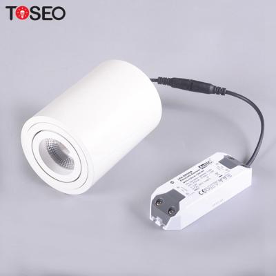 China Warm White Dimmable LED Downlights Adjustable Square LED Spotlights for sale