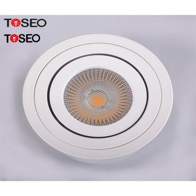 China Warm White Dimmable LED Downlights Adjustable Square LED Spotlights for sale