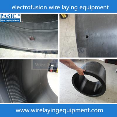 China Elbow wire laying machine CNC PE electorfusion fittings wire laying machine PC-450/1000ZF for sale