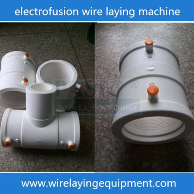 China Factory direct sell CNC Controlled Wire laying machine for Electrofusion Elbow PC-20/160ZF for water/gas pipeline for sale