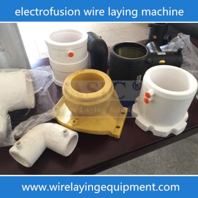 China Electrofusion socket fittings wire laying machine for gas pipe line,oil pipe line,water pipe PASIC CNC for sale