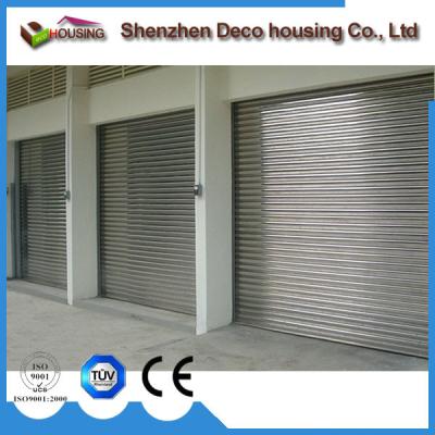 China Automatic operation galvanised finished and vertical rolling industrial door for sale