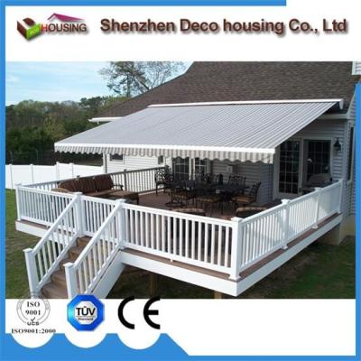 China Super Quality Patio arm retractable awning/Motorized Full cassette awning for sale