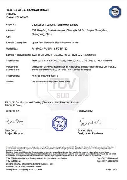  - Guangzhou Suenyuet Technology Limited