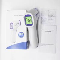 Quality Non Contact Infrared Forehead Thermometer 3VDC With Three Color Backlight for sale