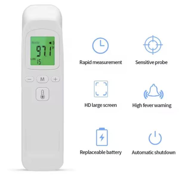 Quality LCD Display Non Contact Infrared Thermometer For Human And Object Temp for sale