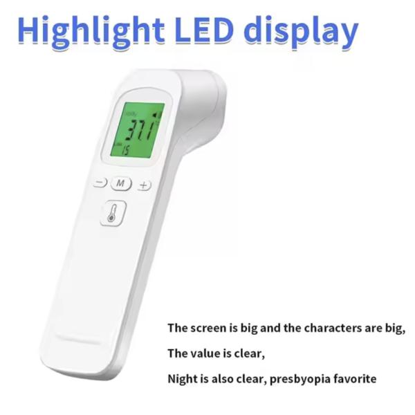 Quality LCD Display Non Contact Infrared Thermometer For Human And Object Temp for sale