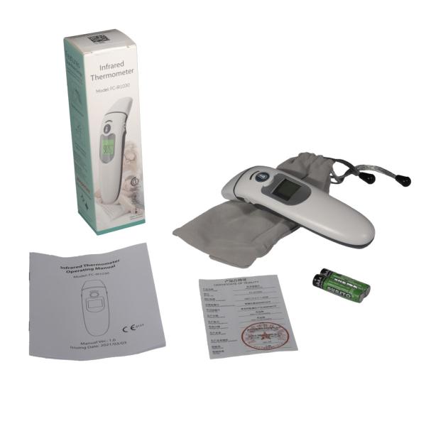 Quality Multi Purpose Non Contact Forehead Thermometer With Three Color Backlight for sale