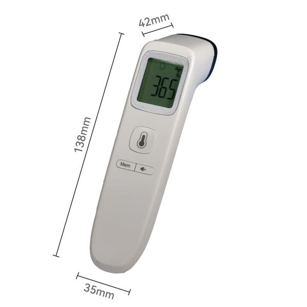 Quality Multi Function Infrared No Touch Forehead Thermometer 3VDC Medical Forehead for sale