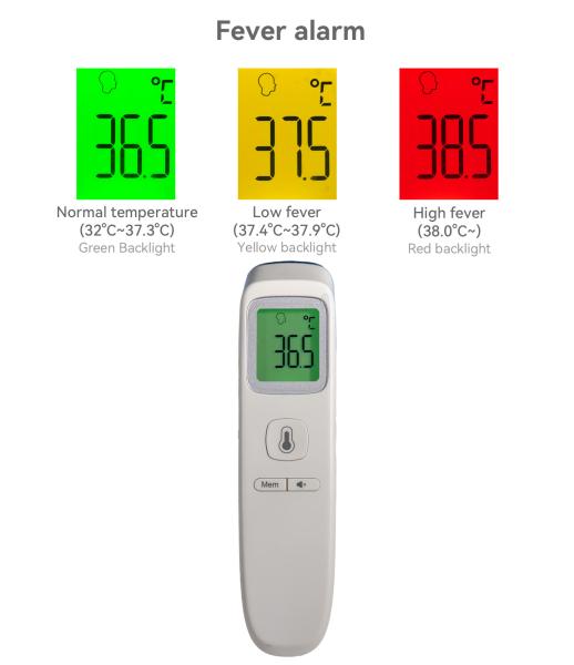 Quality Multi Function Infrared No Touch Forehead Thermometer 3VDC Medical Forehead for sale