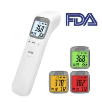 Quality Fever Alarm Digital Touchless Forehead Thermometer With 0.4-1 Inch Measurement for sale