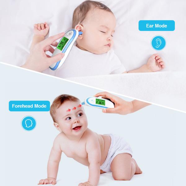 Quality Clinics Non Contact Medical Forehead Thermometer 1 - 3cm Measuring Distance for sale