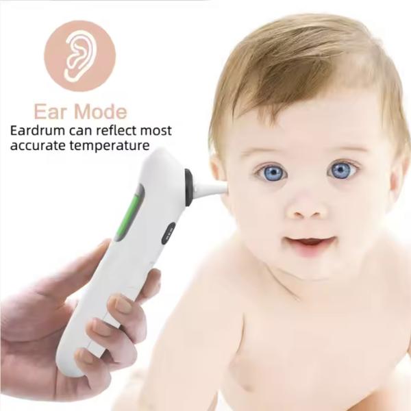 Quality 3VDC Non Contact Digital Baby Forehead Thermometer IP20 With Fever Alarm for sale