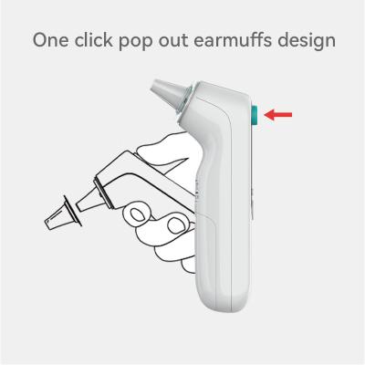 China Non Contact IR Forehead Ear Thermometer With Automatic Shutdown Function for sale