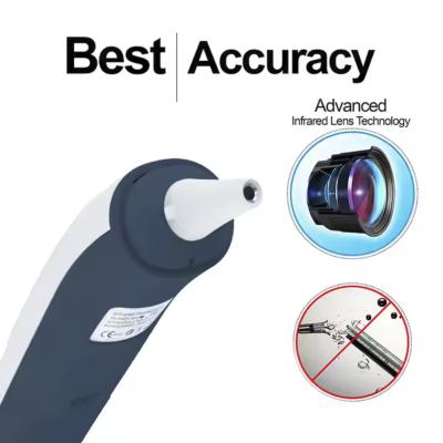 China Ultra Precise Forehead Ear Thermometer With 3 Color Backlight FDA Approved for sale