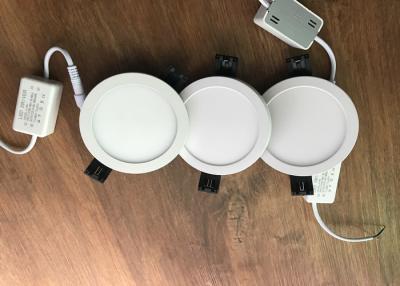 中国 LEDの細い照明灯6wの90mm引込められた取付けられた暖かい白IP20 PMMA LGP 販売のため