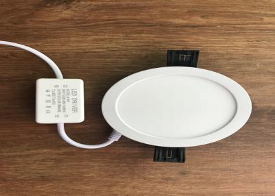 China 6 Watt Ultra Thin Recessed Led Lighting , 4000k 500lm Office Led Panel Light for sale