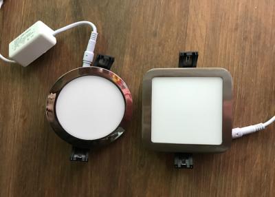 China 500LM 3000K 6W Triac Dimmable LED Panel Light / LED Flat Panel Ceiling Lights for sale