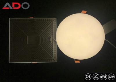 China a luz de painel magro do diodo emissor de luz 18W/Recessed o PC de alumínio Frameless 105mm da iluminação traseira à venda