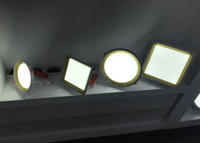 China 90Lm/W Anti Glare LED Slim Panel Light 24W / LED Flat Panel Ceiling Lights for sale