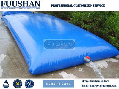 China Fuushan Collapsible Drinking Water Bladder Made Of Food Grade PVC/TPU for sale