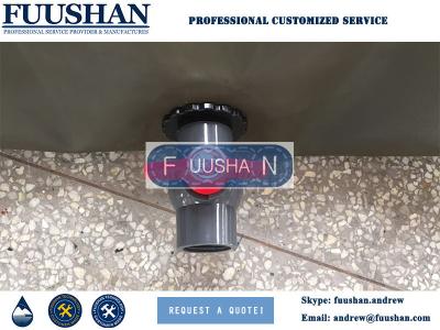 China FUUSHAN Flexible PVC Tarpaulin Water Tank For Water Treatment System for sale