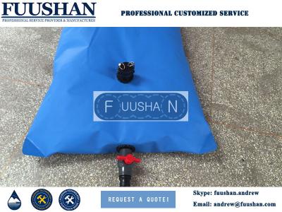 China Fuushan Foldable PVC/TPU tarpaulin industrial gal water bag for liquid storage for sale