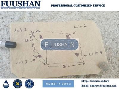 China CLIENTE de DUBAI do TANQUE de ÁGUA do PVC de FUUSHAN 7,000L à venda