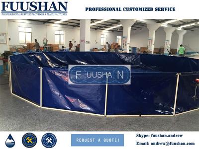 Китай Пруды холста Фуушан ПВК/ТПУ складные & складные для сельского хозяйства креветки аквакультуры продается