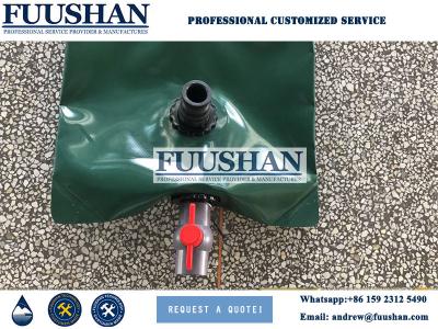 China Fuushan Food Grade Inflatable Soft Pillow Type Drink Water Bladder for Containers for sale