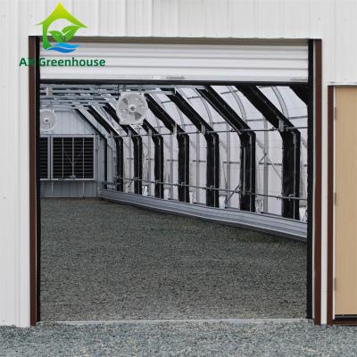 Customizable Strengthen Truss Framed Blackout Greenhouses For Hemp Cannabis