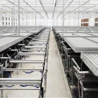 China Ebb Flow Nursery Movable Abs Flood Rolling Bench Grow Table for sale