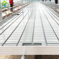 China Adjustable Height Ebb Flow Hydroponics Greenhouse Rolling Bench Grow Table for Seeding for sale