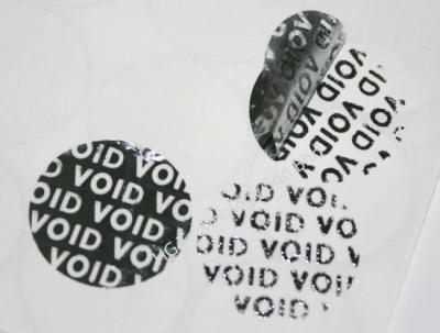 China warranty void if broken stickers for sale