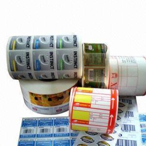 China waterproof numbered stickers for sale