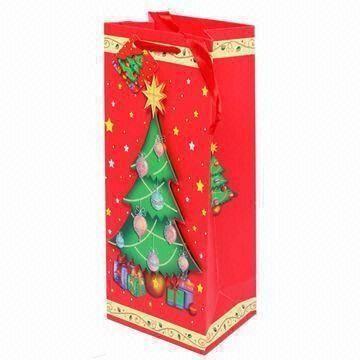 China square bottom paper bag for sale