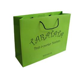 China paper bag with different handle types for sale