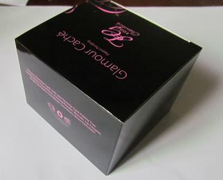 China paper box black for sale