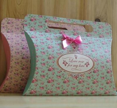 China low cost wholesale custom made hair extention wig paper pillow packaging box with handle for sale