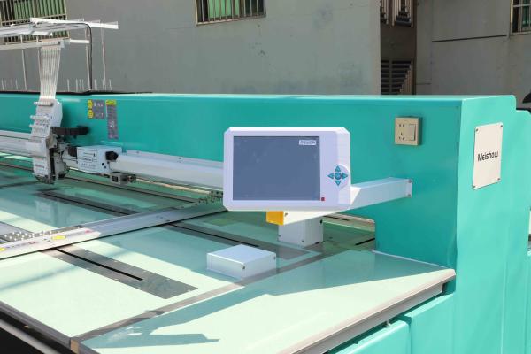 Quality 12 Head Computerized Embroidery Machine High Speed With Solenoid Lock Head for sale