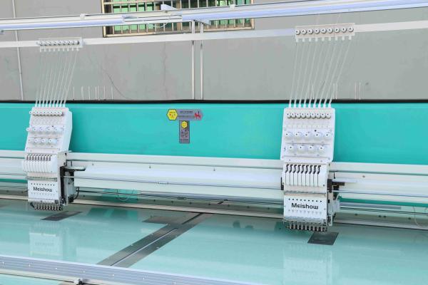 Quality 15 Head Embroidery Machine High Speed Flat Embroidery Computer Machine 9 Needles for sale