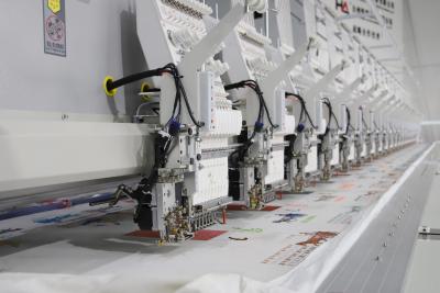 China Commercial Sequins Embroidery Machine 15 Head 9 Needles 1 Year Warranty for sale