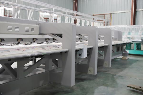 Quality 20 Heads Computerized Sequins Embroidery Machine Overheat Protection for sale