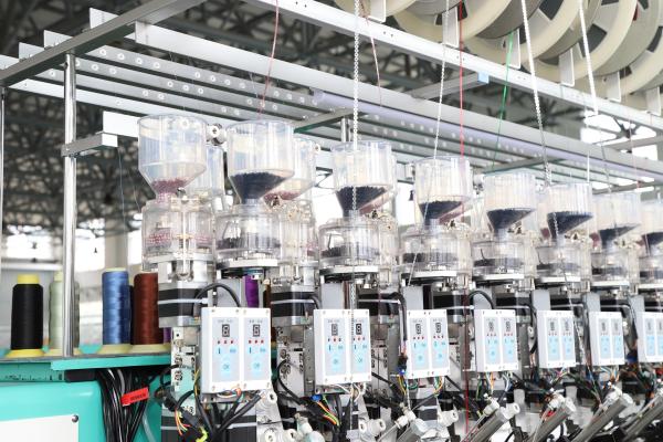 Quality 10 Heads 4 Needle Embroidery Machine Industrial With Beads Sequin Function for sale