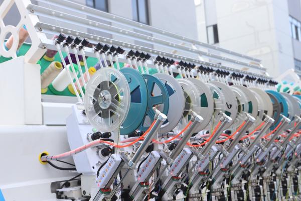 Quality Computer Double 22 Heads Four Needle Embroidery Machine Durable for sale