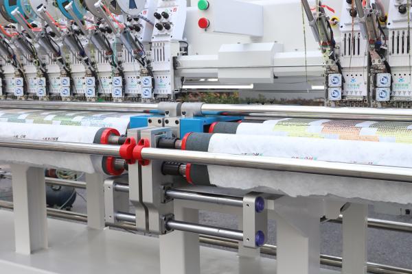 Quality Computer Double 22 Heads Four Needle Embroidery Machine Durable for sale
