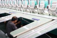 China Computerized Cord Embroidery Machine With Laser Cutting System for sale