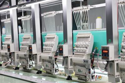 Cina 9 Aghi Macchina di ricamo a corda facile 15 Teste Macchina di ricamo a taglio laser in vendita